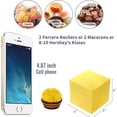 50 Pack Small Gift Boxes, 2x2x2 Favor Boxes Gold Paper Gift Boxes with ...
