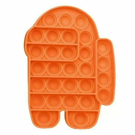 Among Us Push Bubble Fidget Sensory Toy Stress Relief Kids Toys ...