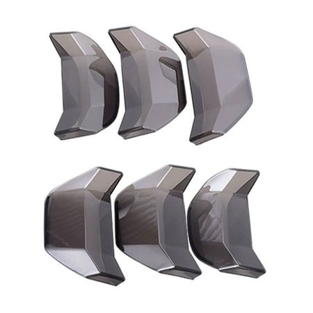 Pack of 6 Car Tail Automobile Rear Lighting Light Cover Guard ...