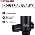 TYHREF-1/2"Square Drive x 1-5/16" Deep Impact Socket,SAE Socket,6 Point ...