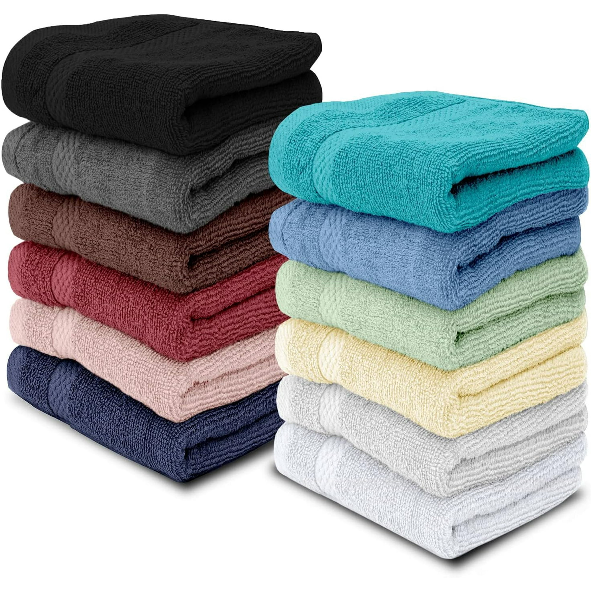 Click here for Siabc-Luxury Wash Cloths 12 Pack  33 X 33 Cm Small... prices