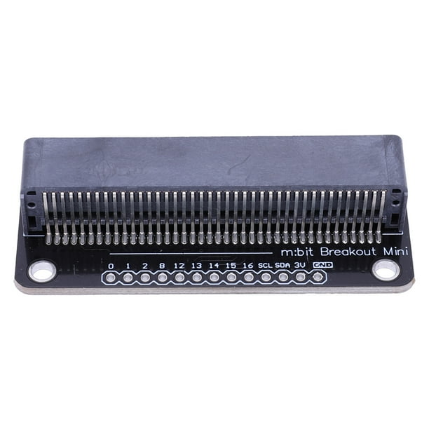 Para BBC Microbit Breakout Breadboard Fácil de instalar Mini placa adaptadora Breakout | Walmart ...