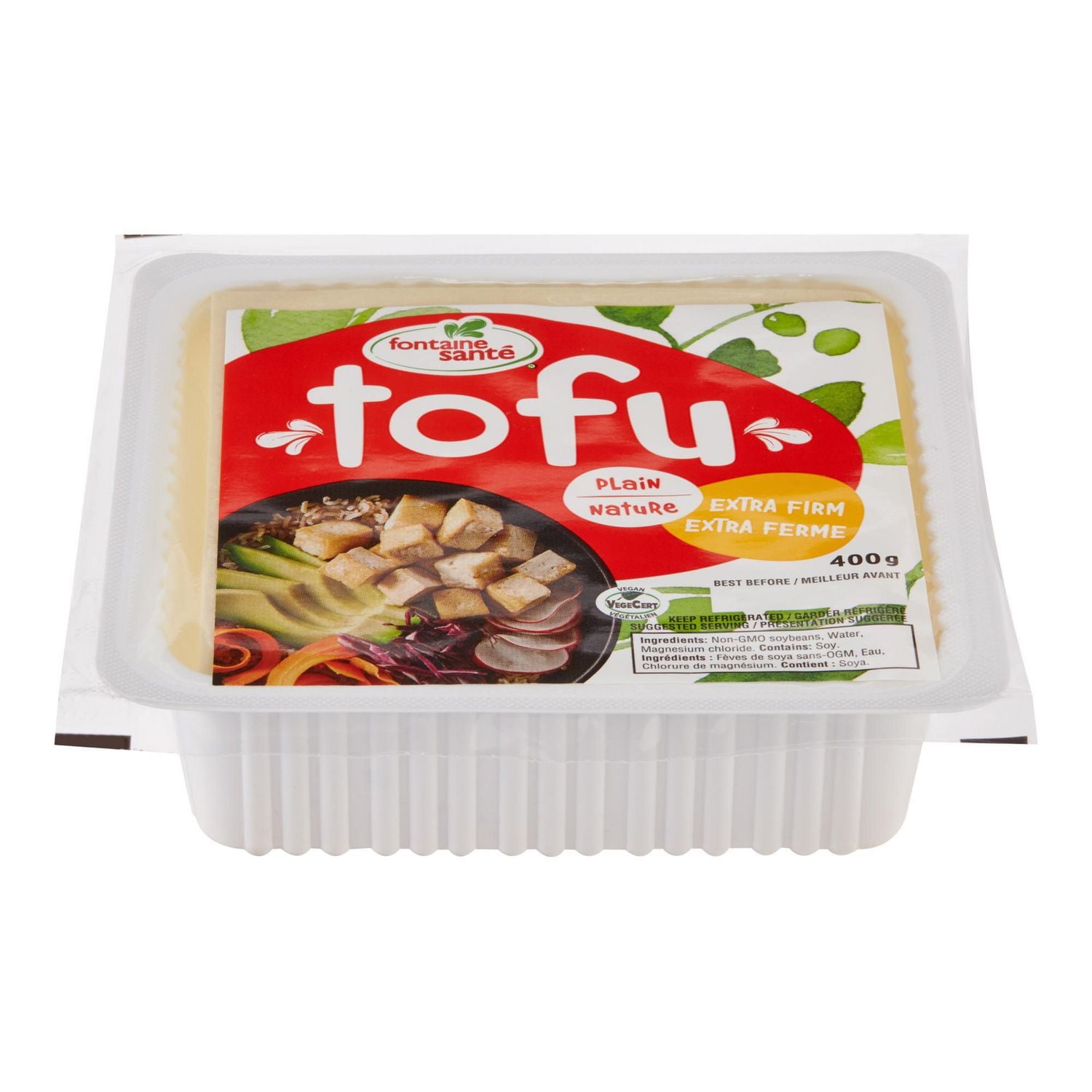 Click here for Fontaine Santé Extra Firm Plain Tofu 400 G prices