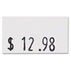 Garvey One-Line Pricemarker Labels, 7/16 x 13/16, White, 1200/Roll, 16 ...