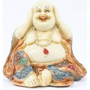 Feng Shui Gold 3" Legless Pig Head Oval Round Statue Figurine Gift Home ...