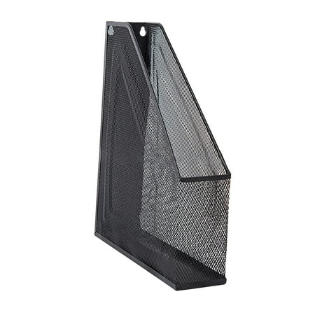 Magazine File Stand Holder Metal Folder Desk File Organizer Document ...