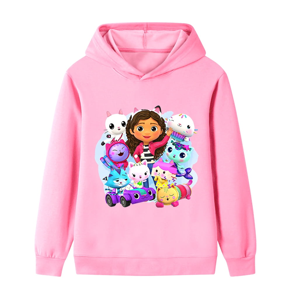 Click here for Unbranded Gabbys Dollhouse Printed Hoodie For Midd... prices
