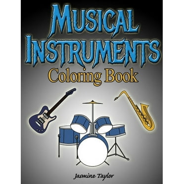 Musical Instrument Coloring Book - Walmart.com