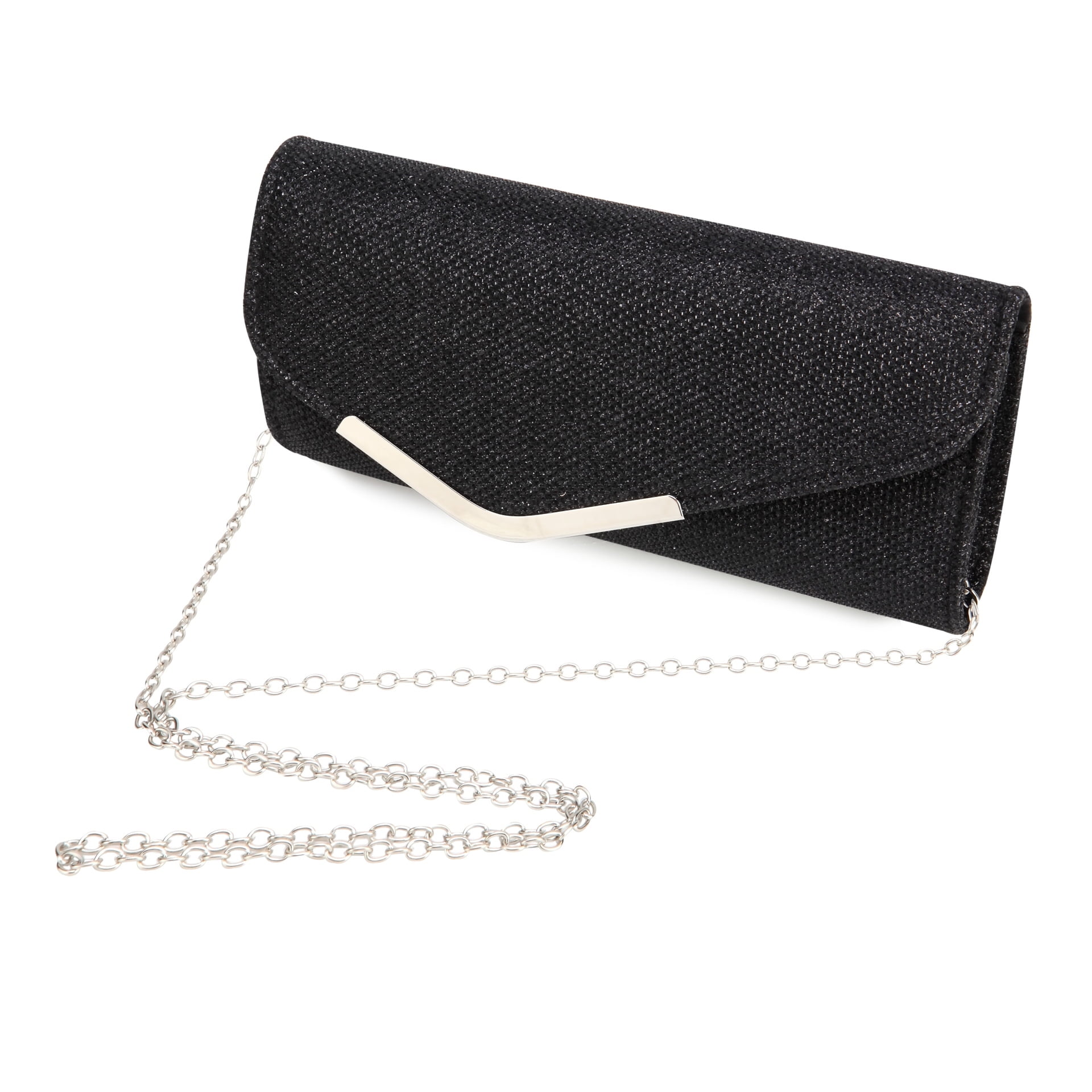 Embellished Black Clutch Prom