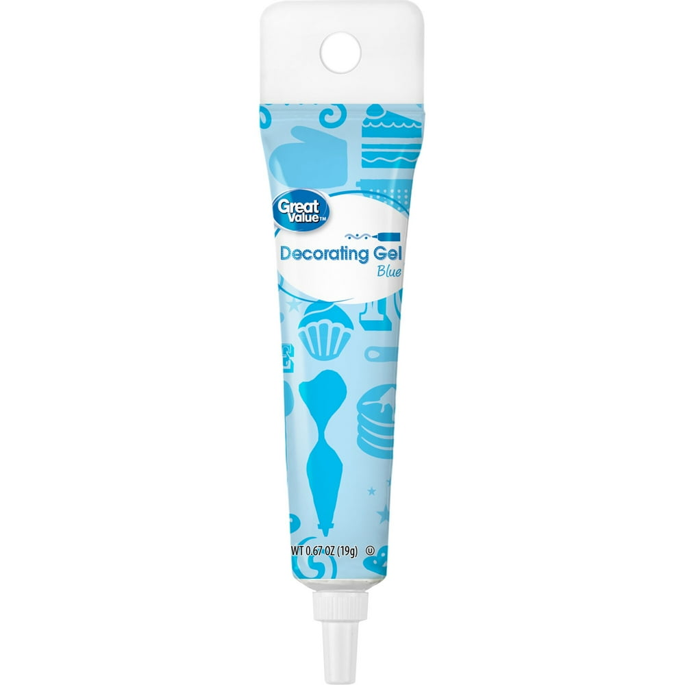 Great Value Blue Decorating Gel, 0.67 oz - Walmart.com - Walmart.com