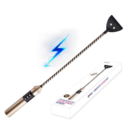 Livesture Electronic pulse leather whip Gold | Walmart Canada