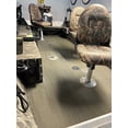 Hydro-Turf Cut Groove Ride Mat Material Sheet 37x58 (Black Marble ...