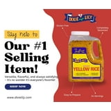 Dixie Lily Enriched Yellow Rice Dinner with Saffron 3.5 lb Bag Gluten ...