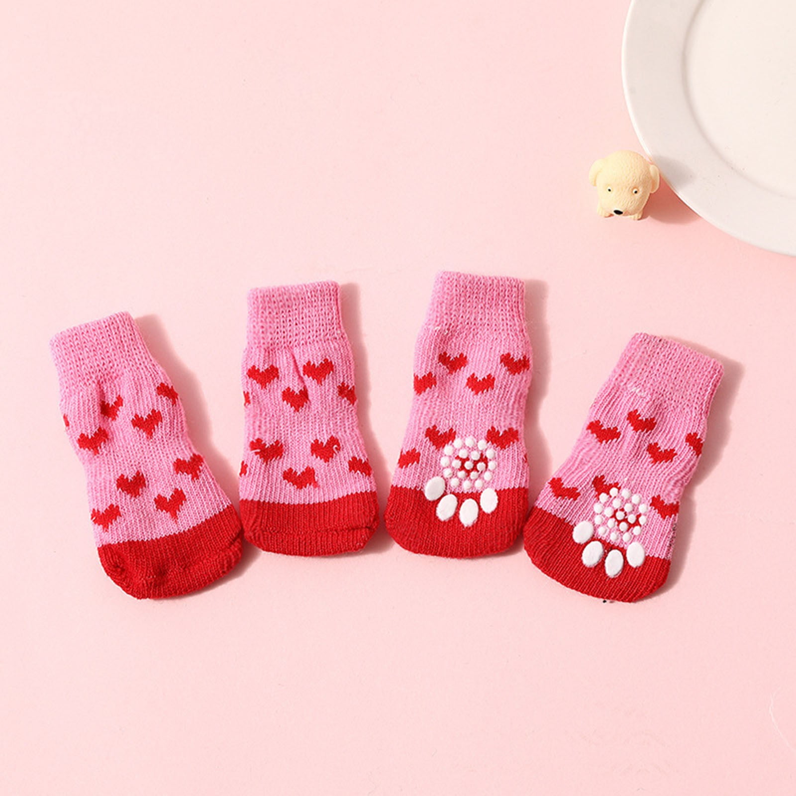 Click here for Wifklsiipg Pet Socks Non Bottom Puppy Dog Socks Do... prices