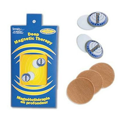 Serenity 2000 Deep Magnetic Therapy Spot Magnet Kit - Contains Two ...