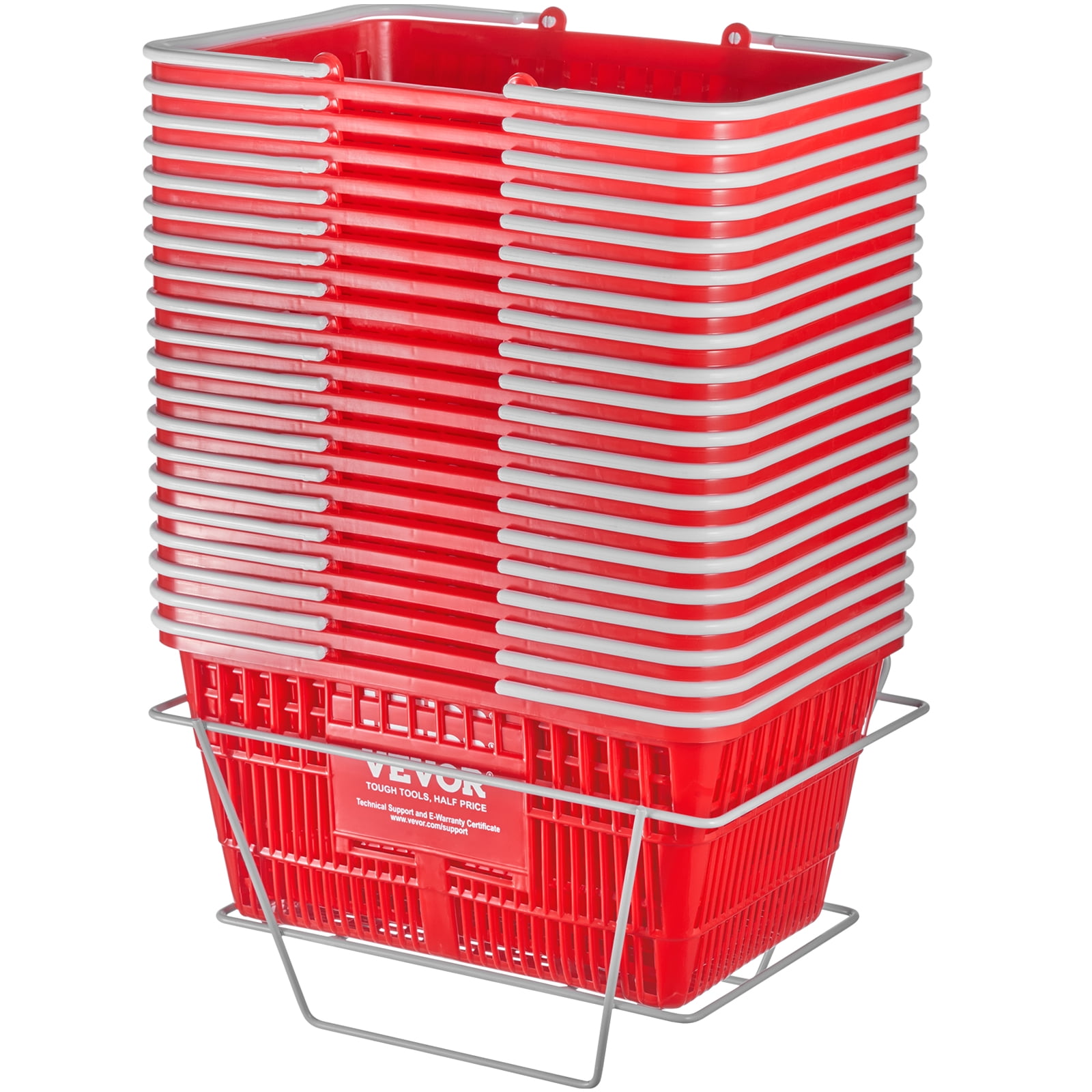 Click here for Vevor Shopping Basket Portable Grocery Basket 20pc... prices