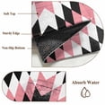 Area Rug for Living Room, Pink Aztec Non-Slip Indoor Large Carpet for ...