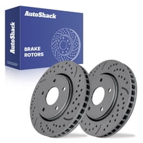 AutoShack Front Brake Rotors for Nissan, Versa 2007-2012 Sentra 2007 ...