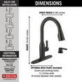 Delta Marca Single-Handle Pull-Down Sprayer Kitchen Faucet with ...