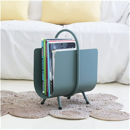 Magazine Rack Wrought Iron Book Rack Desktop Magazine Rack Bathroom ...