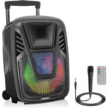 Pyle Portable Bluetooth PA Speaker System - 1200W Outdoor Bluetooth ...
