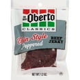 Oberto, Beef Jerky, 1.2-Ounce Bags, Pack of 8, Thin Style Peppered ...