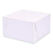 SCT Tuck-Top Bakery Boxes 19w x 14d x 4h White 50/Carton 1029 - Walmart.com