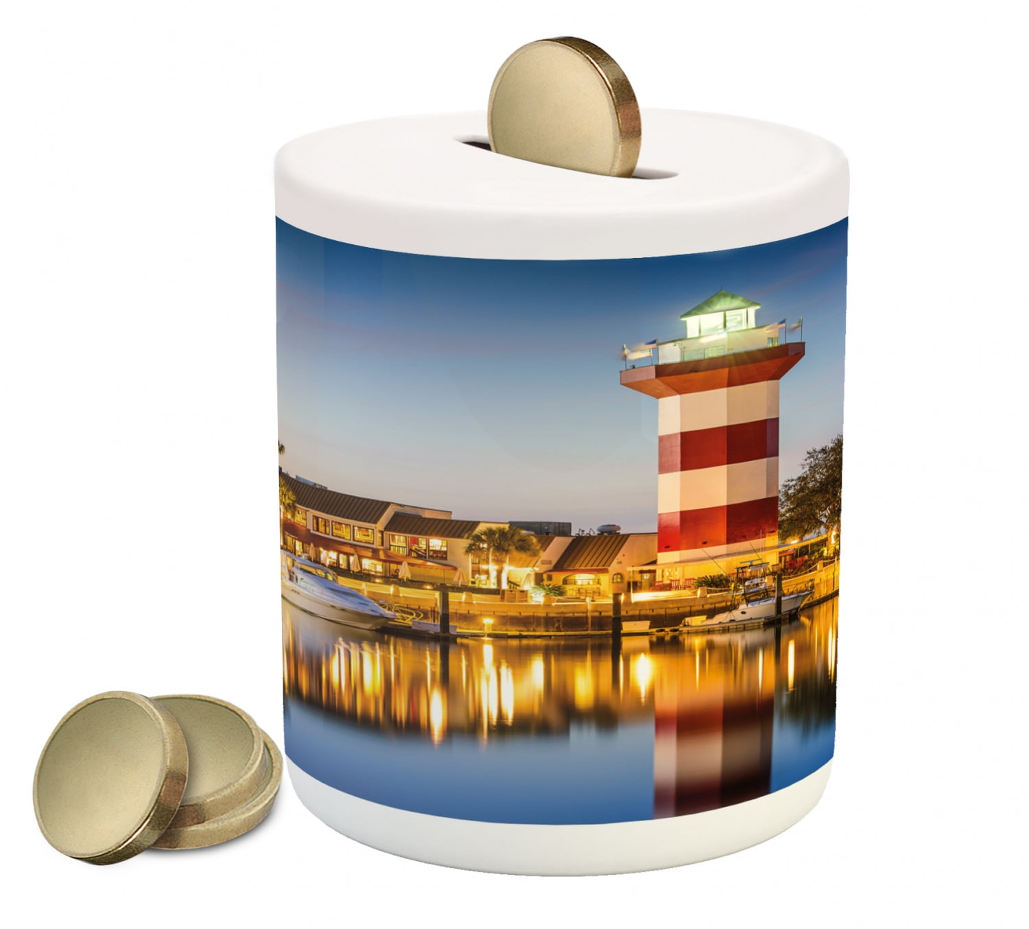 United States Piggy Bank, Hilton Head South Carolina Lighthouse ...