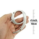 HASWARE House Number Sign 4 inch Modern Door Numbers Signage Plaque ...