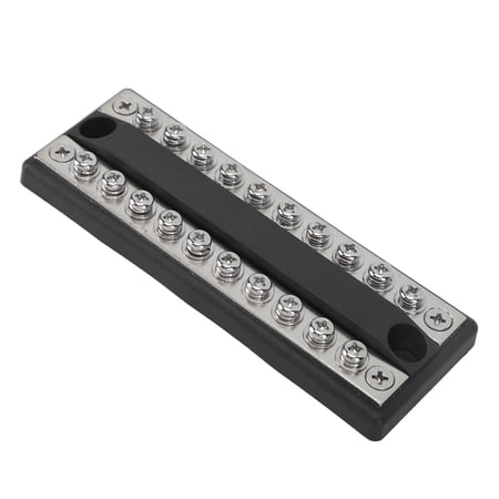 Power Distribution Block,Battery Bus Bar DC12V Double Row Terminal ...