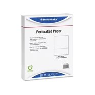 Printworks, PRB04122, Pre-Perforated Paper for Invoices, Statements ...