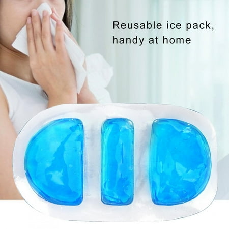 Ice Pack For Nose, Reusable Gel Ice Bags For Nose Injury, Cold Compress ...