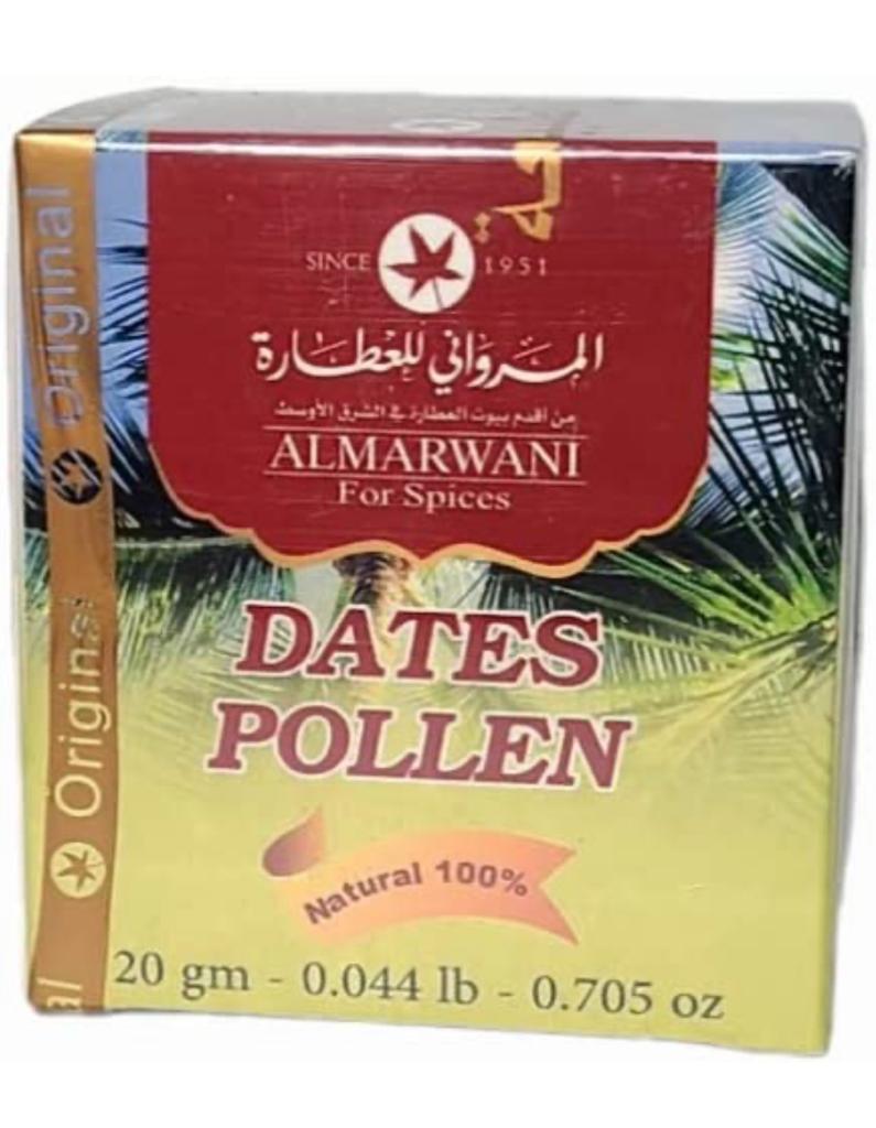 Dates Pollen Powder 20gm ‎- ‏Natural & Pure For Women & Men طلع ‏النخل ...