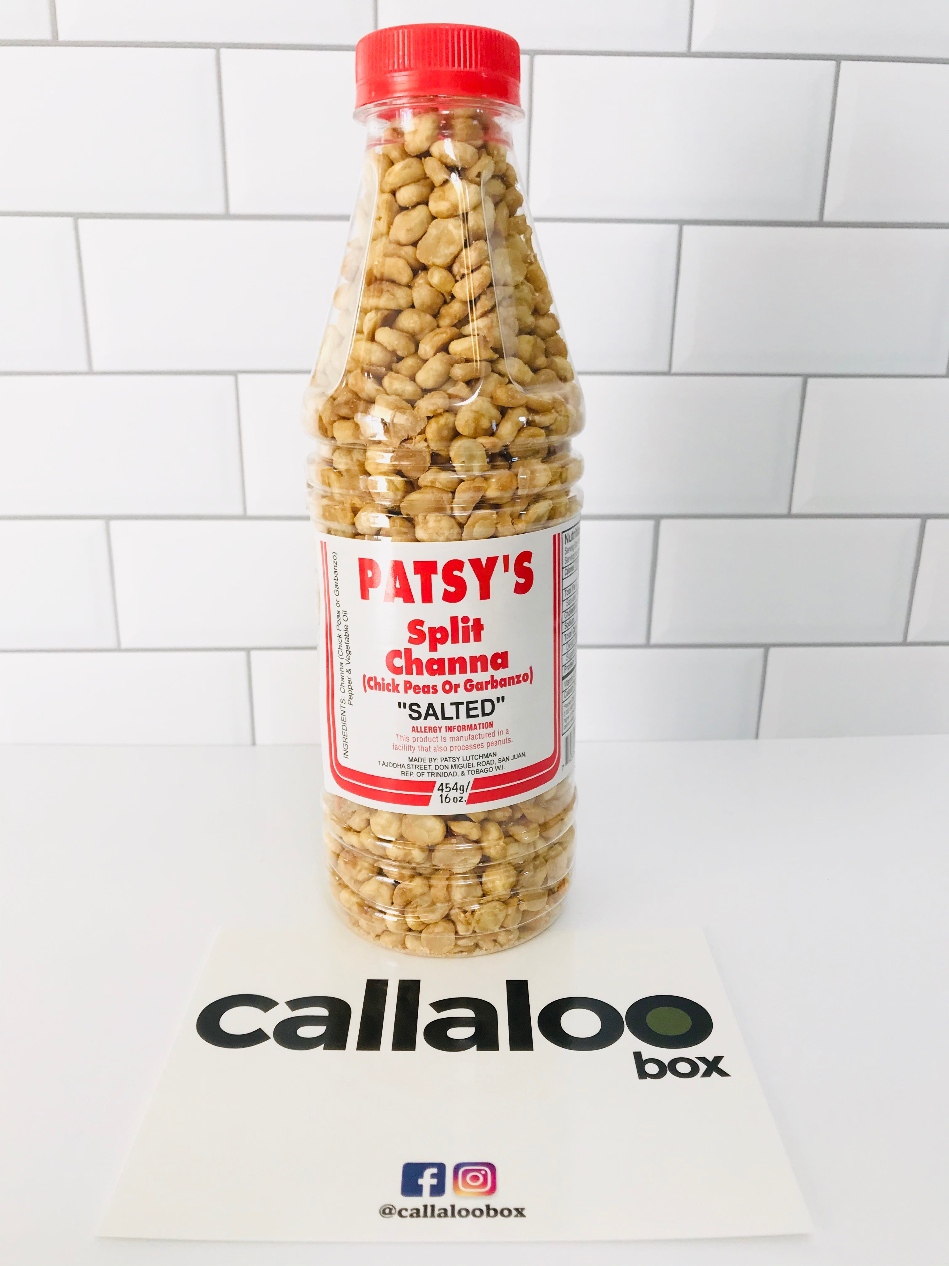 Patsy's Split Channa (Chick Peas) - 16oz - Walmart.com