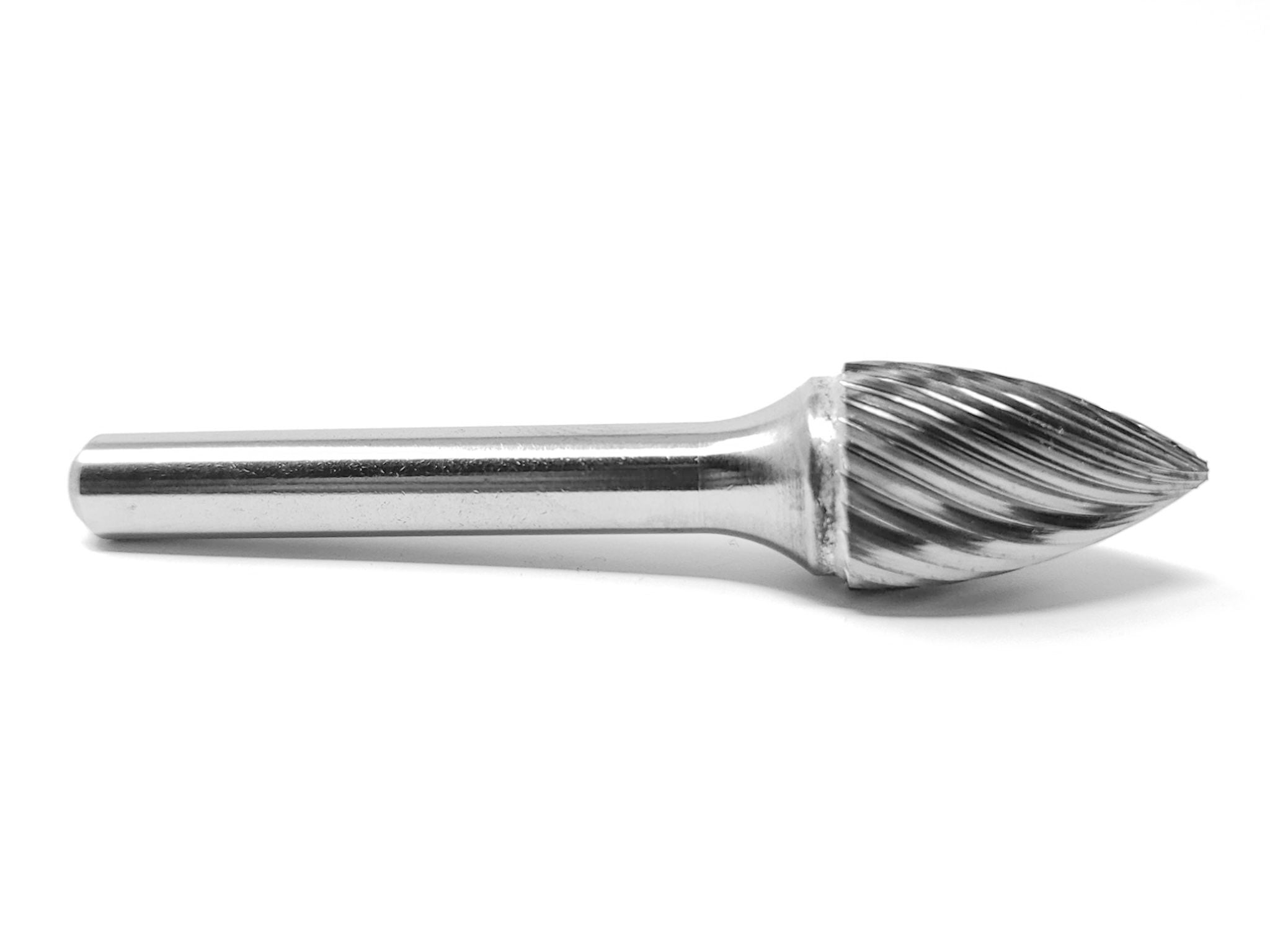 SG-13 Single Cut Tree Pointed 1/2" x 3/4" Carbide Burr Bur Tool Die ...