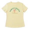 Venice Beach, California Junior's Graphic Baby Tee, Sizes XXS-XXL ...