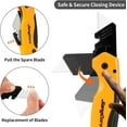 Multifunctional Folding Utility Knife – Quick-Change Box Cutter with ...