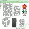 1Set Winter Plant Theme Carbon Steel Cutting Dies Stencils Photo Album ...