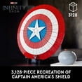 LEGO Marvel Captain America’s Shield 76262, Authentic Iconic 18.5in ...
