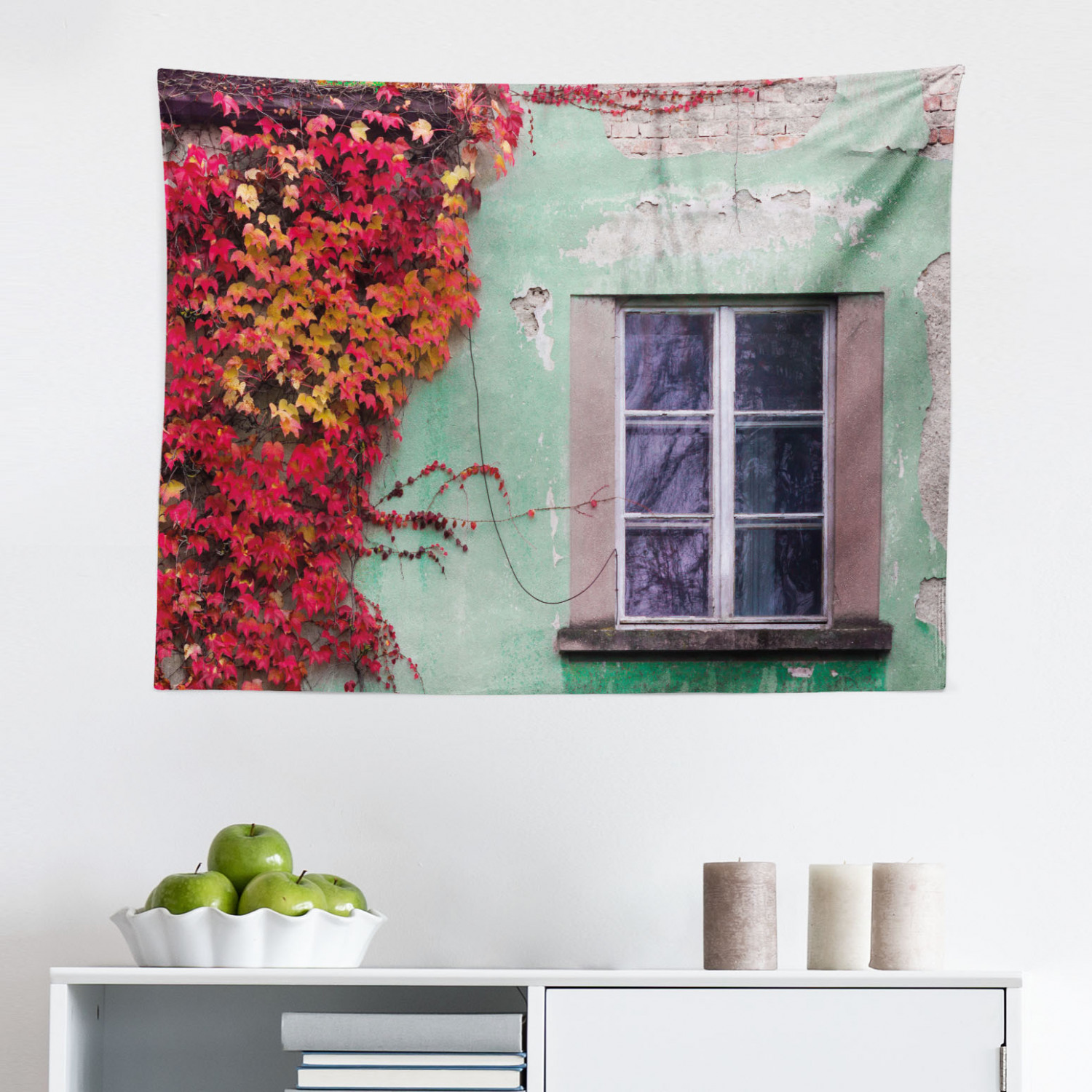 Abstract Tapestry, Fractal Lines with Diagonal Geometric Angled ...