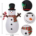 5ft Outdoor Snowman Inflatable Christmas Decorations - Snowman ...