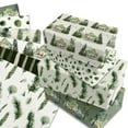 Christmas Green Forest Gift Wrapping Paper/ 12 Sheet Wrapping Paper ...