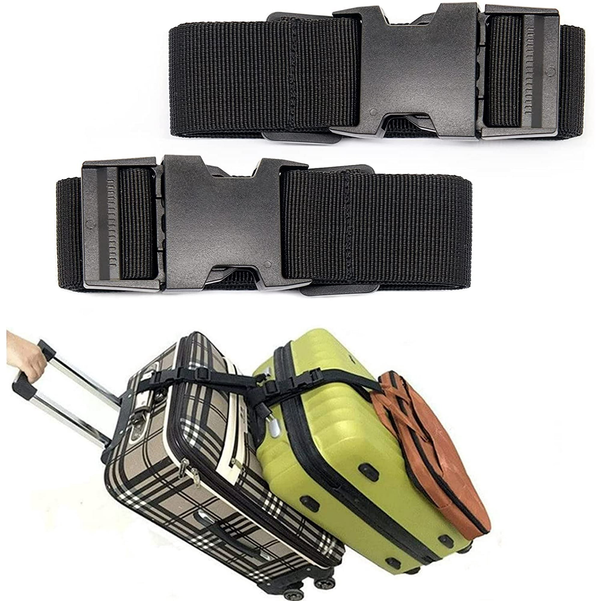 Click here for Ajmyonsp 2pack Add A Bag Luggage Strap Adjustable... prices