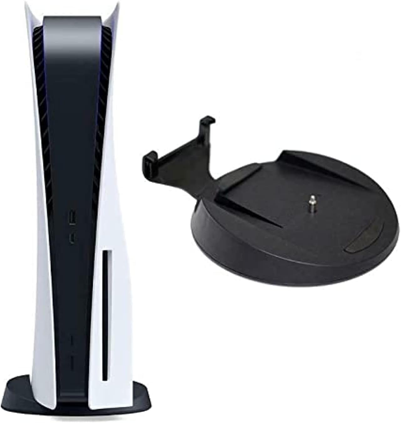 Soporte vertical de repuesto para PS5 con tornillo para 5 consolas edición digital y versión de ...