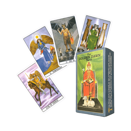 Gold Tarot Toro Card for Beginners with Guide Book Deck Oraculos ...