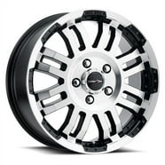 20x8.25 Fuel Off-Road D868 Arc Black Milled DUALLY REAR Wheel 8x6.5 ...
