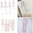 8 Pcs French Curve Template Ruler Set,Sewing Humanoid Patterns Design ...