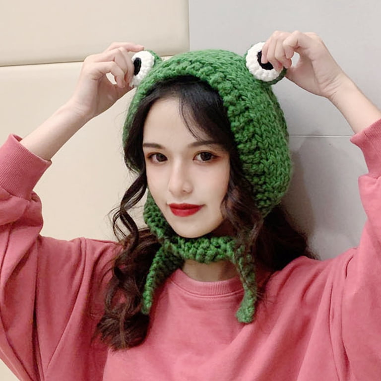 Crochet Frog Hat