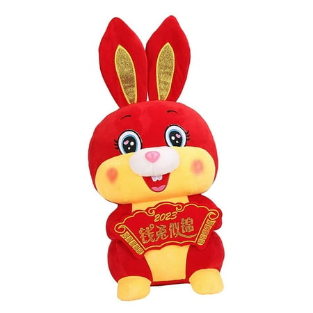 Chinese New Year Bunny Animal Plush Toy Cute Character Rabbit for ...