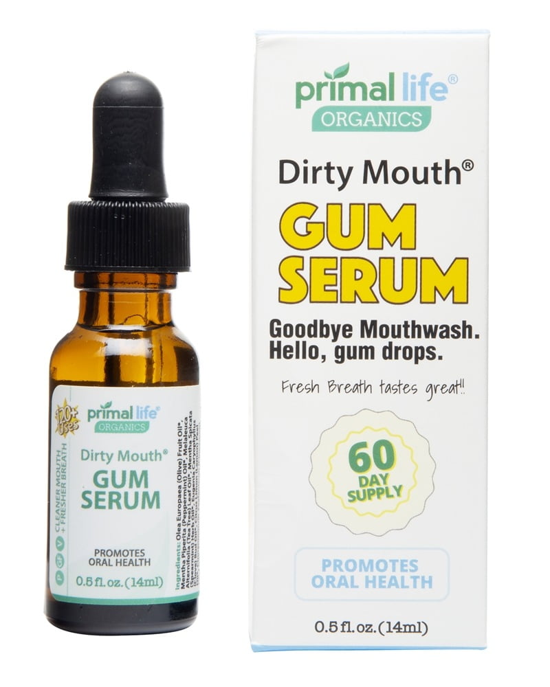 Primal Life Organics - Dirty Mouth Gum Serum - 0.5 fl. oz. - Walmart.com